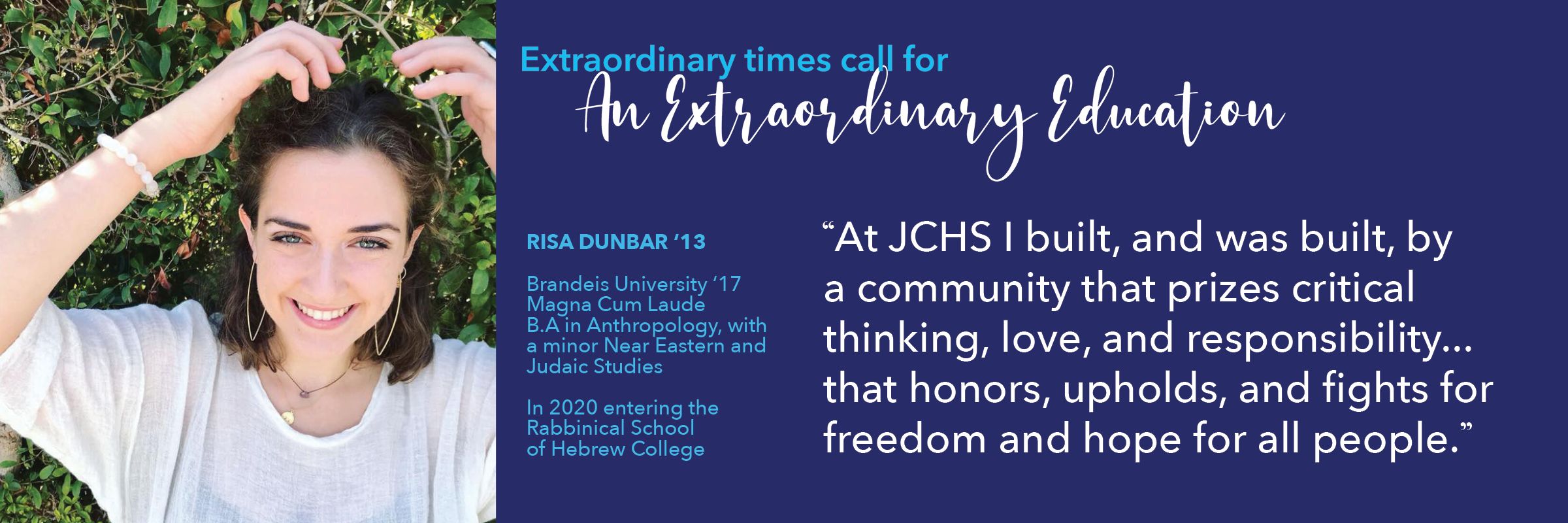 Get to Know JCHS bm | JCHS-The Jewish Community High School of the Bay