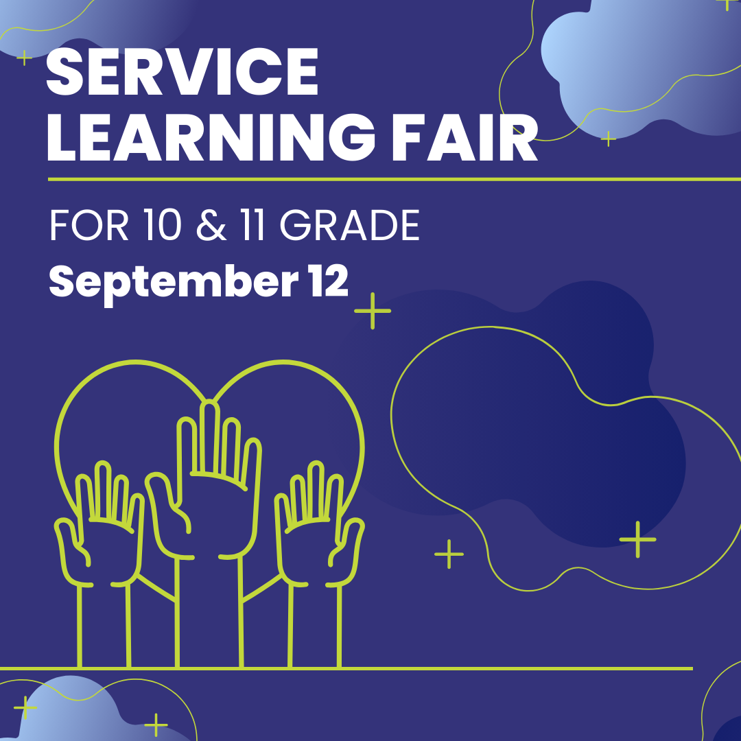 SERVICE LEARNING FAIR | JCHS-The Jewish Community High School of the Bay
