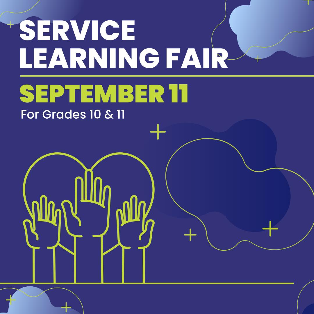 SERVICE LEARNING FAIR | JCHS-The Jewish Community High School of the Bay
